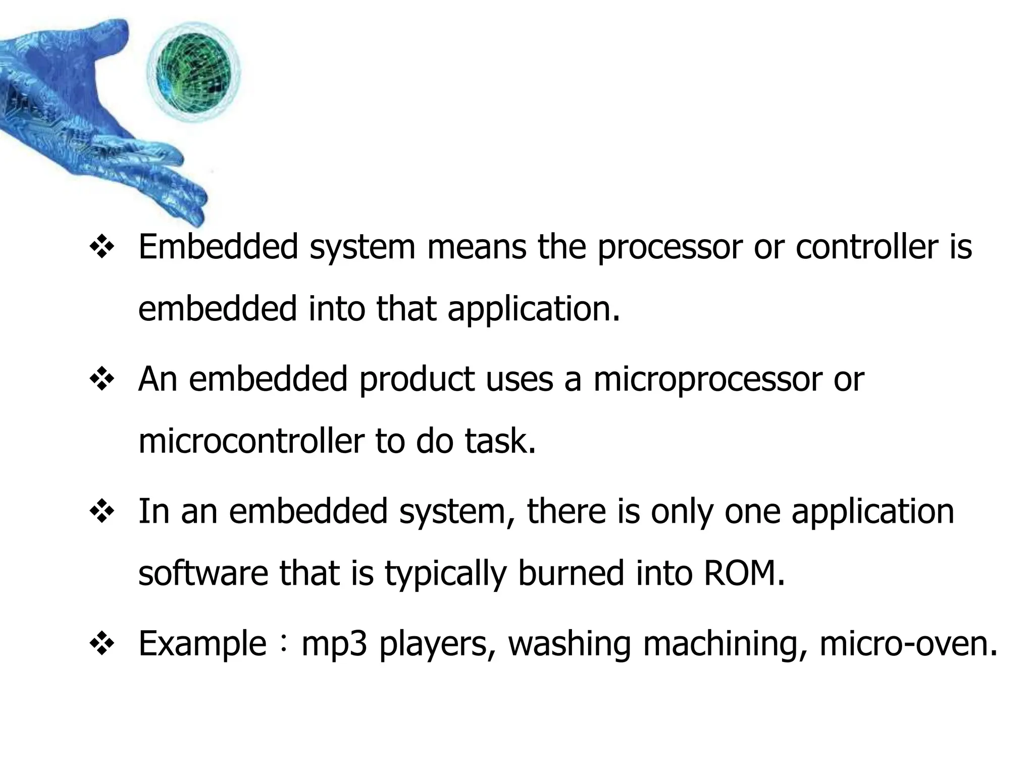 Introduction Embedded Systems all the very best | PPT