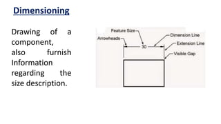 Dimensioning System Engineering Graphics | PPTX