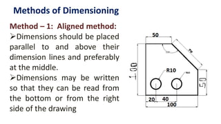 Dimensioning System Engineering Graphics | PPT