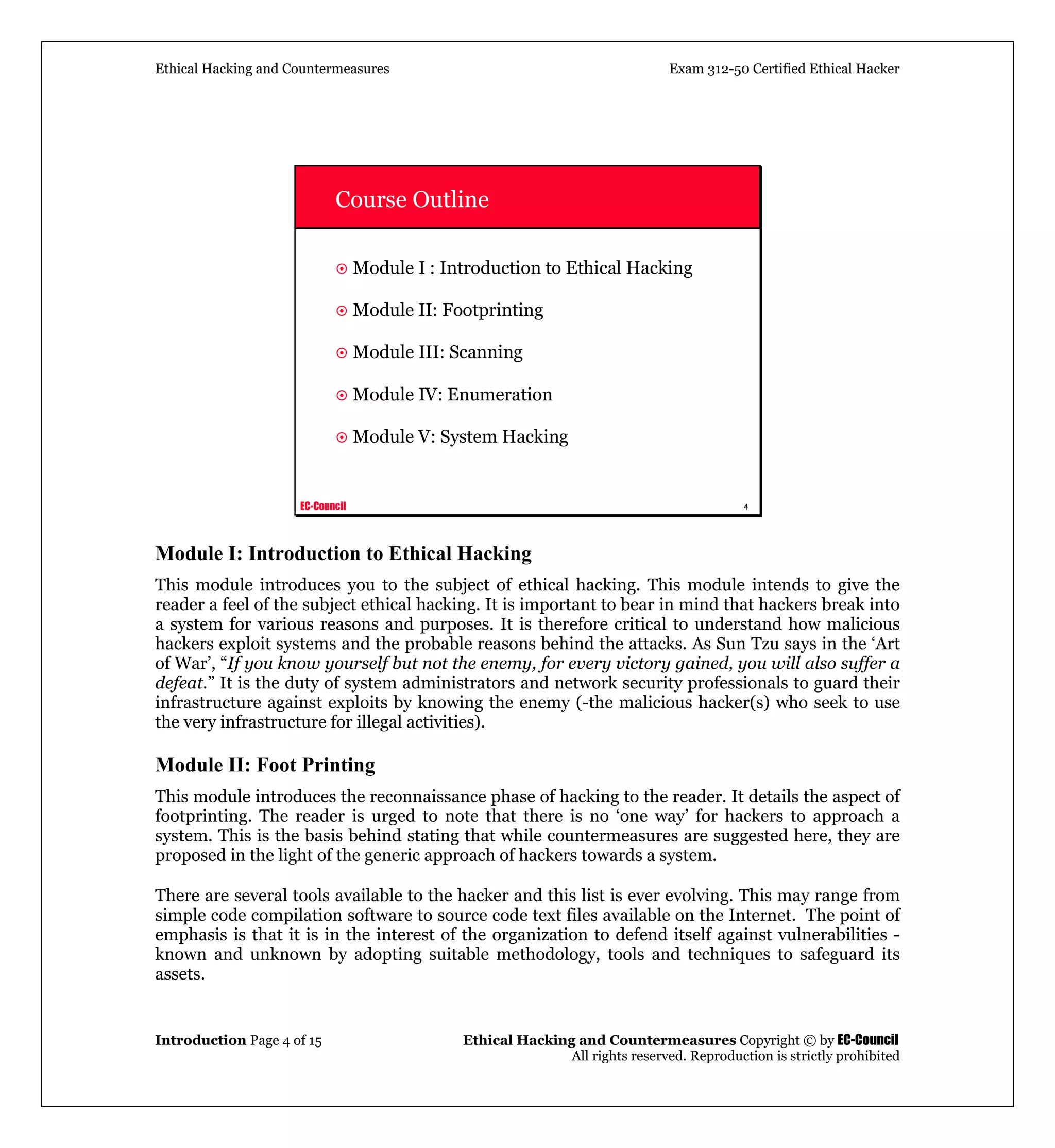 Introduction (ethical hacking) | PDF