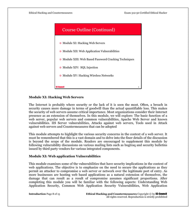 Introduction (ethical hacking) | PDF