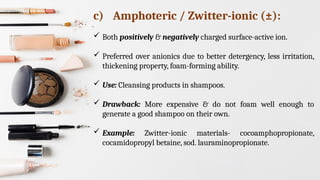 Introduction to Cosmetics & Excipients used in Cosmetics.pptx