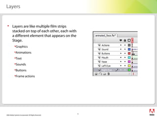 Introduction flash | PPT | Computer Animation | Computer Software and ...