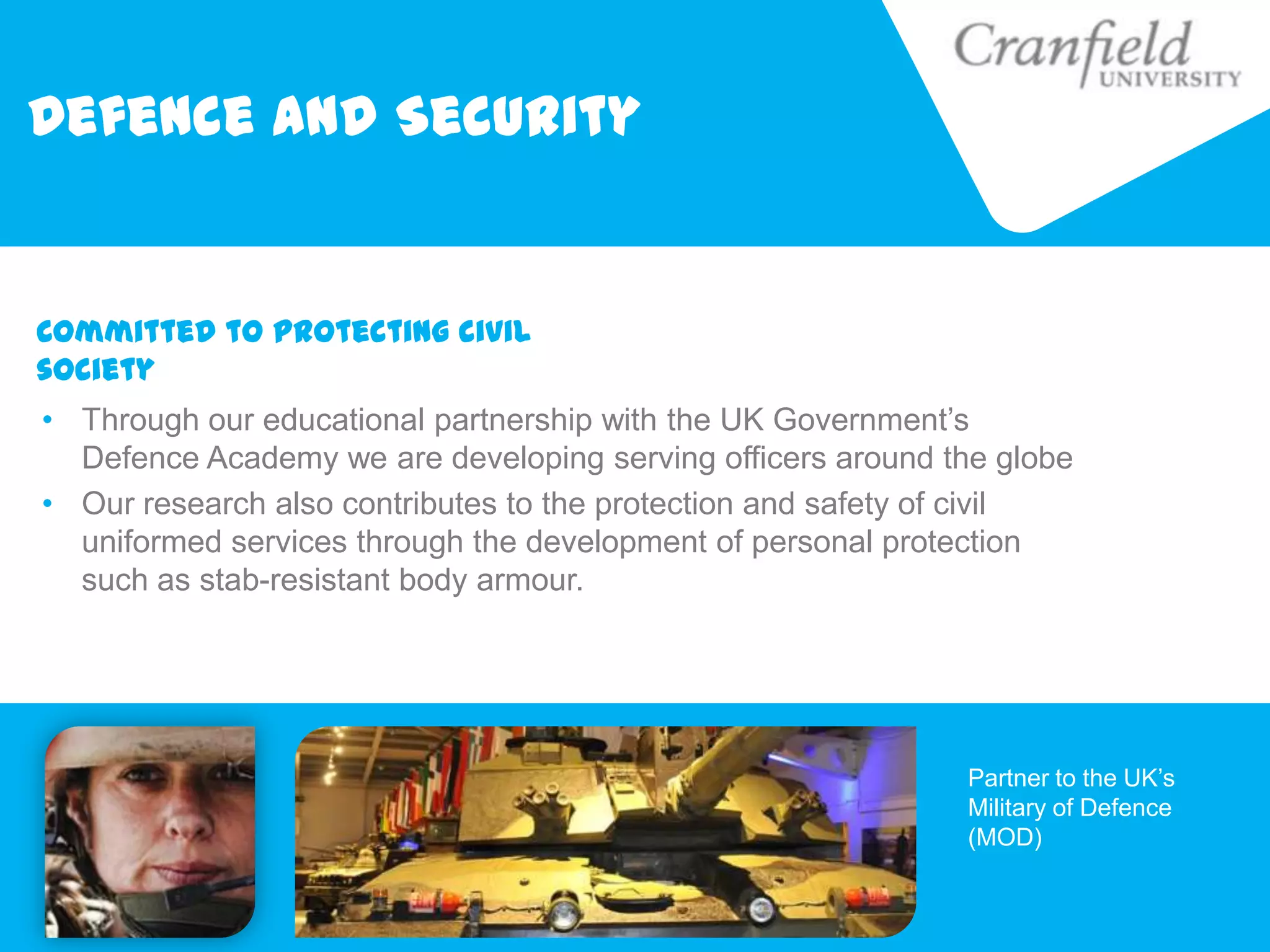 From jet-engines to precision agriculture - Cranfield leads in applied ...