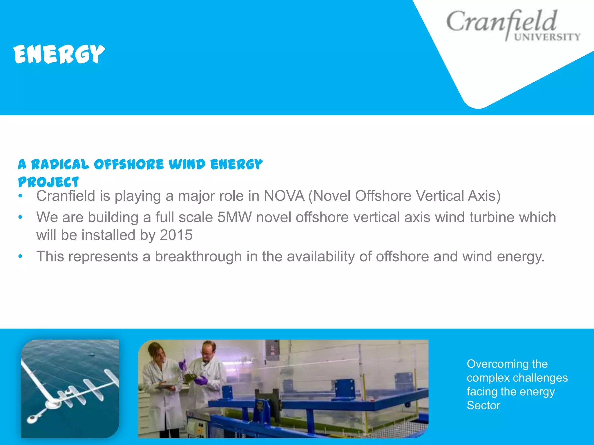 From jet-engines to precision agriculture - Cranfield leads in applied ...