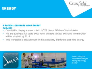 From jet-engines to precision agriculture - Cranfield leads in applied ...