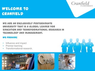 From jet-engines to precision agriculture - Cranfield leads in applied ...