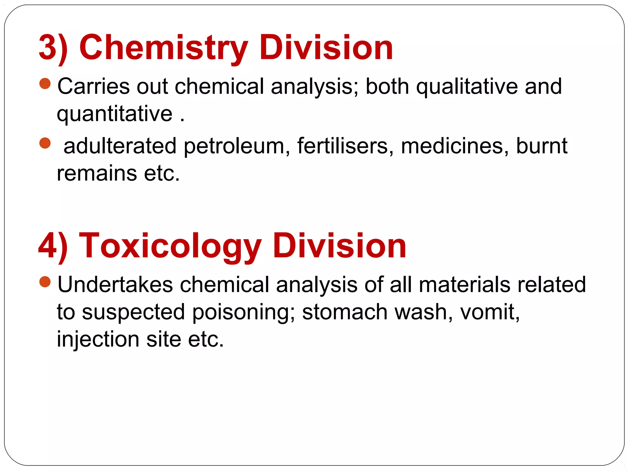 Introduction to Forensic Science | PPT
