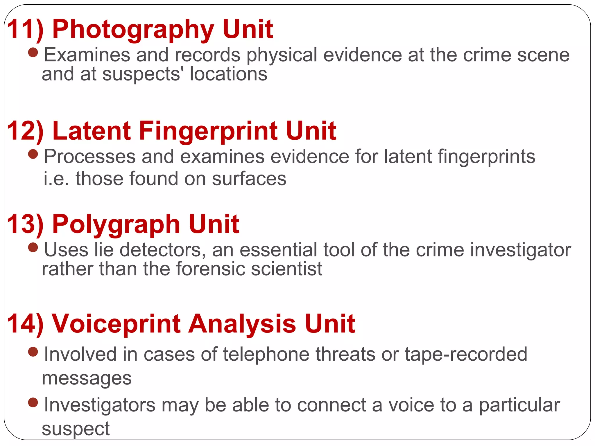 Introduction to Forensic Science | PPT