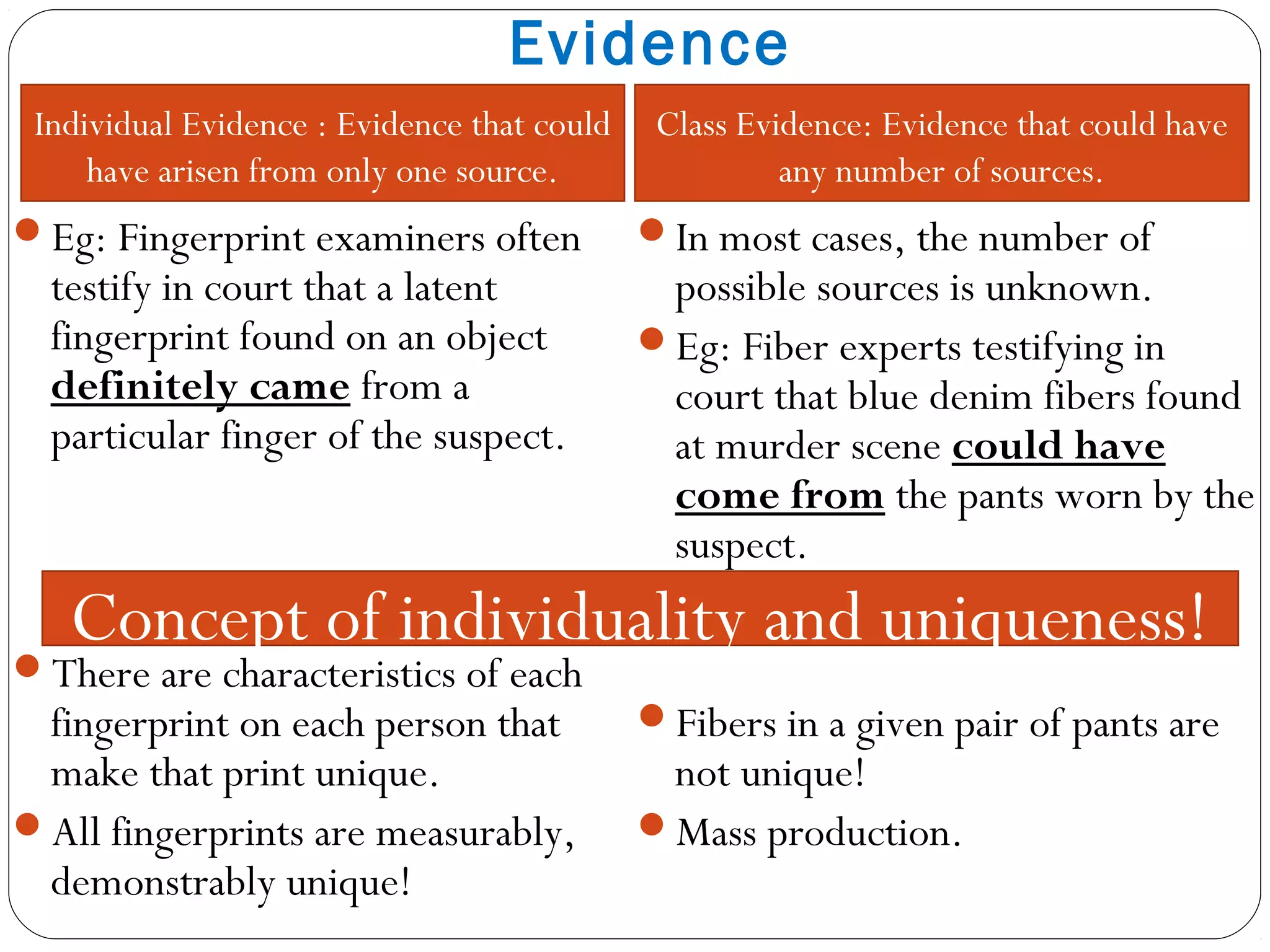 Introduction To Forensic Science Ppt