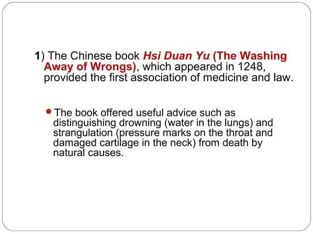 Introduction to Forensic Science | PPT