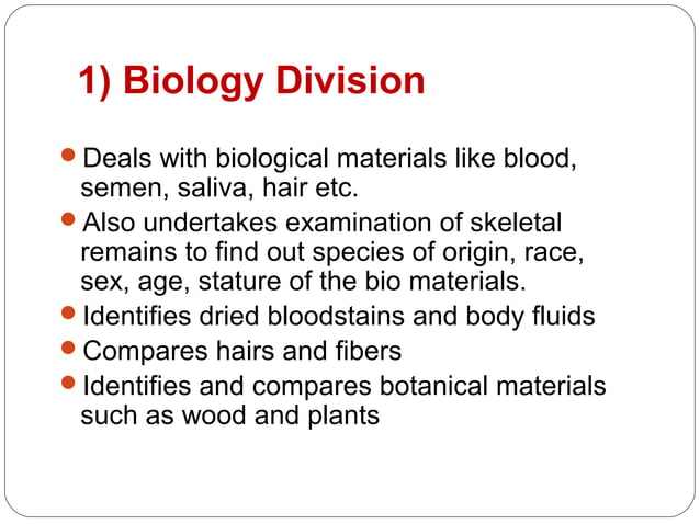 Introduction to Forensic Science | PPT