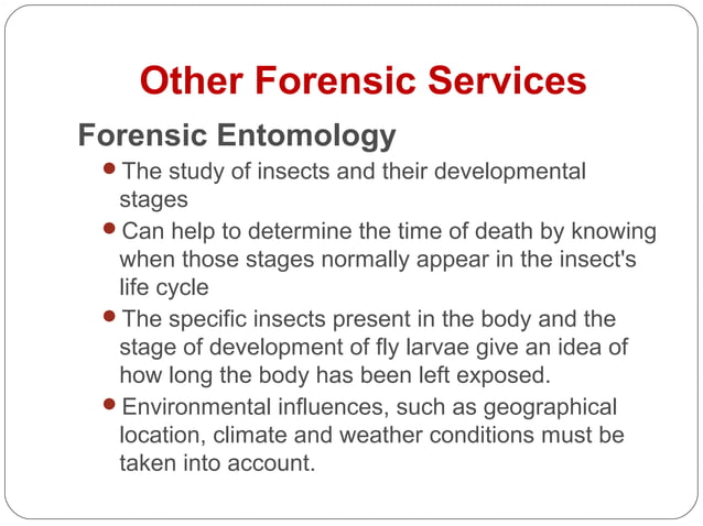 Introduction to Forensic Science | PPT