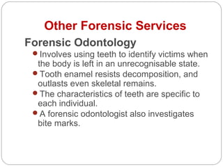 Introduction to Forensic Science | PPT