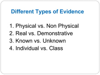 Introduction to Forensic Science | PPT