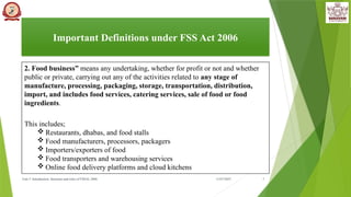 Introduction, function, and structure of FSSAI, 2006.pptx