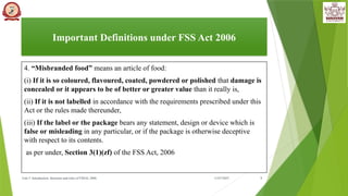 Introduction, function, and structure of FSSAI, 2006.pptx