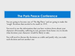 Introduction gcse history lesson yr11 | PPTX