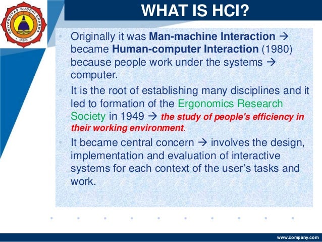 Introduction hci