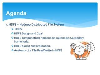 Hadoop HDFS Architeture and Design | PPTX