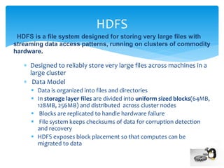 Hadoop HDFS Architeture and Design | PPTX