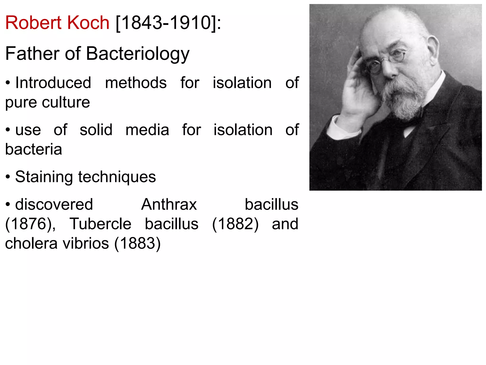 Microbiology: Introduction & history | PPSX