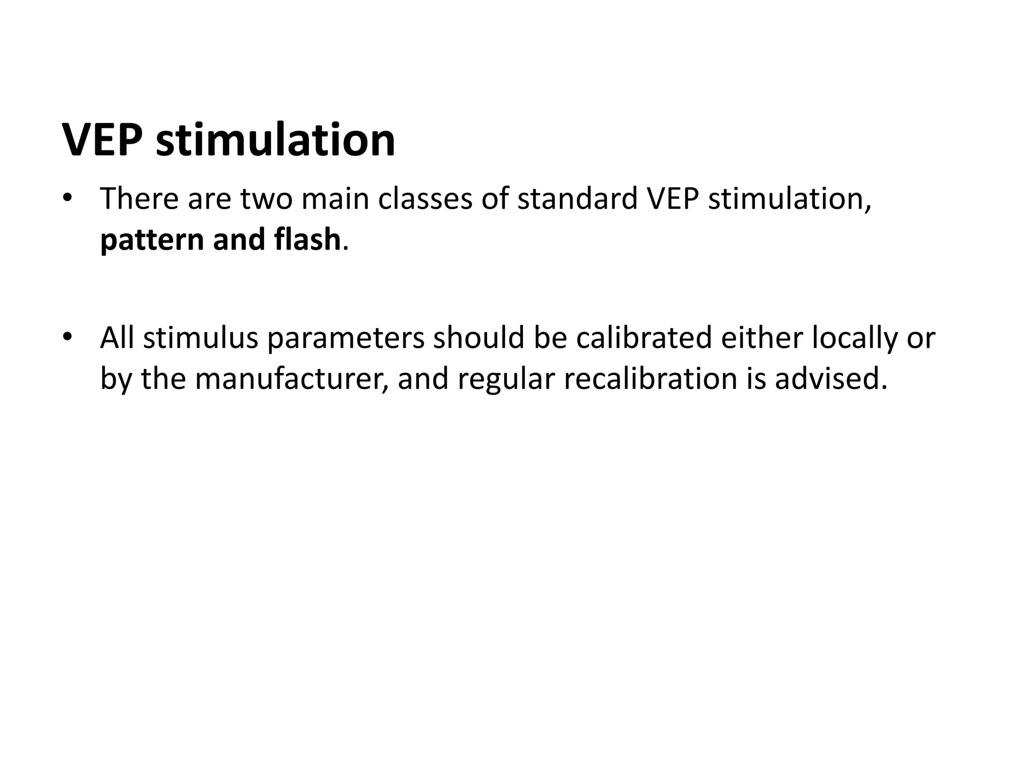Introduction, history and neurophysiologic basis of vep | PPT