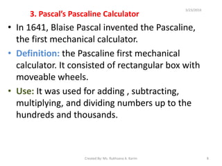 Introduction & history of computer | PPT