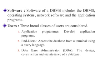 Introduction & history of dbms | PPT