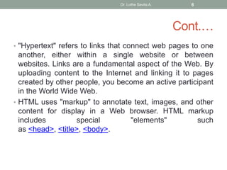 Introduction html | PPT