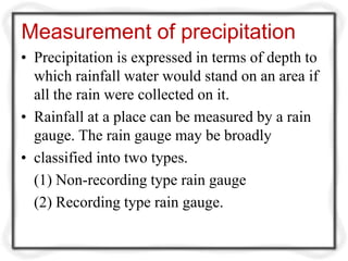 Introduction, hydrologic cycle, climate and water m1 | PPTX