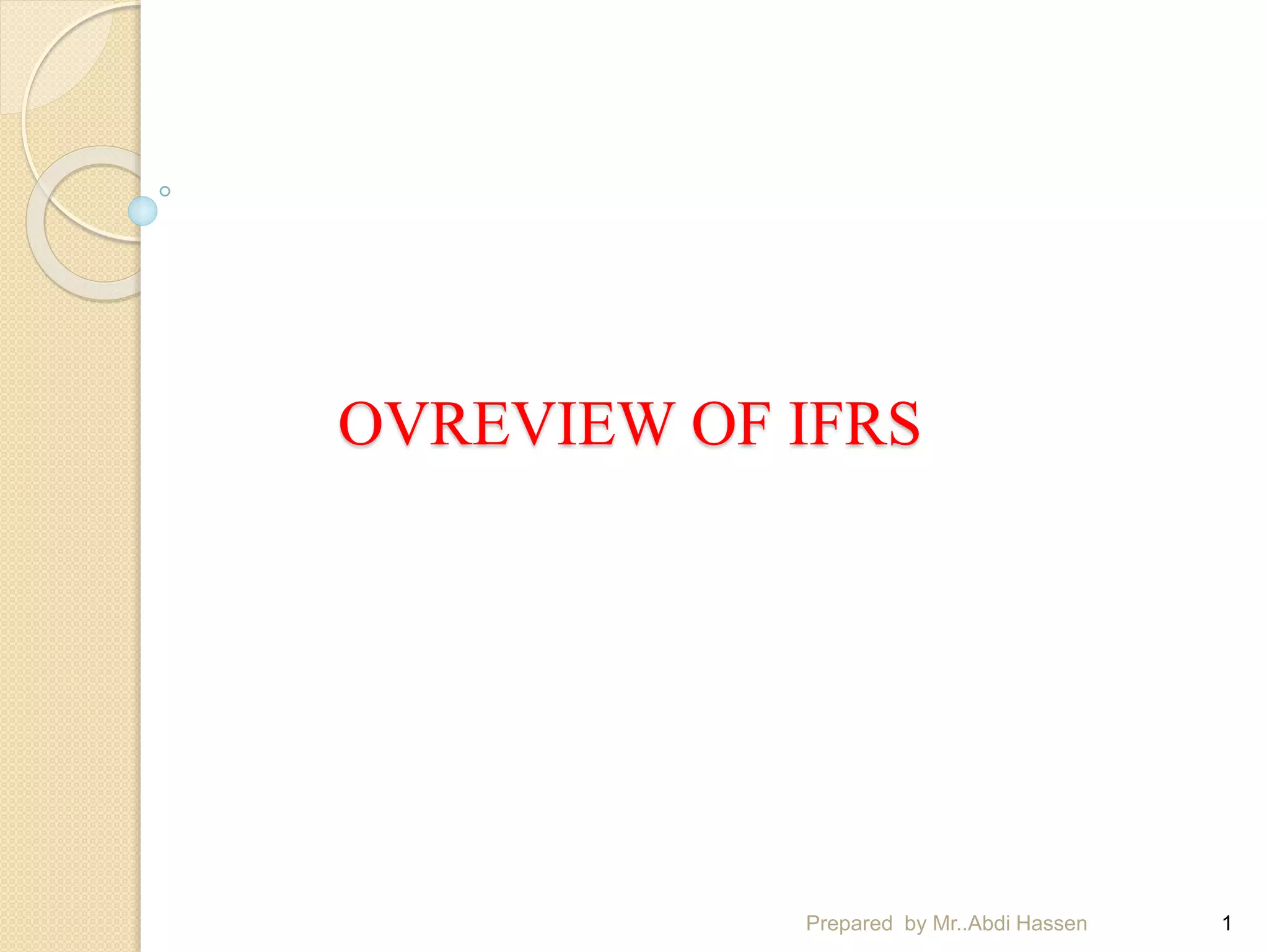 IFRS | PPTX