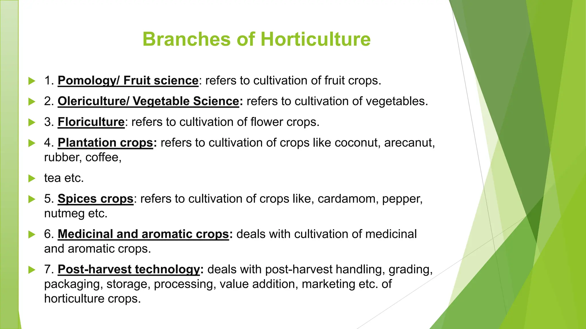Introduction, importance and Scope of horticulture.pptx