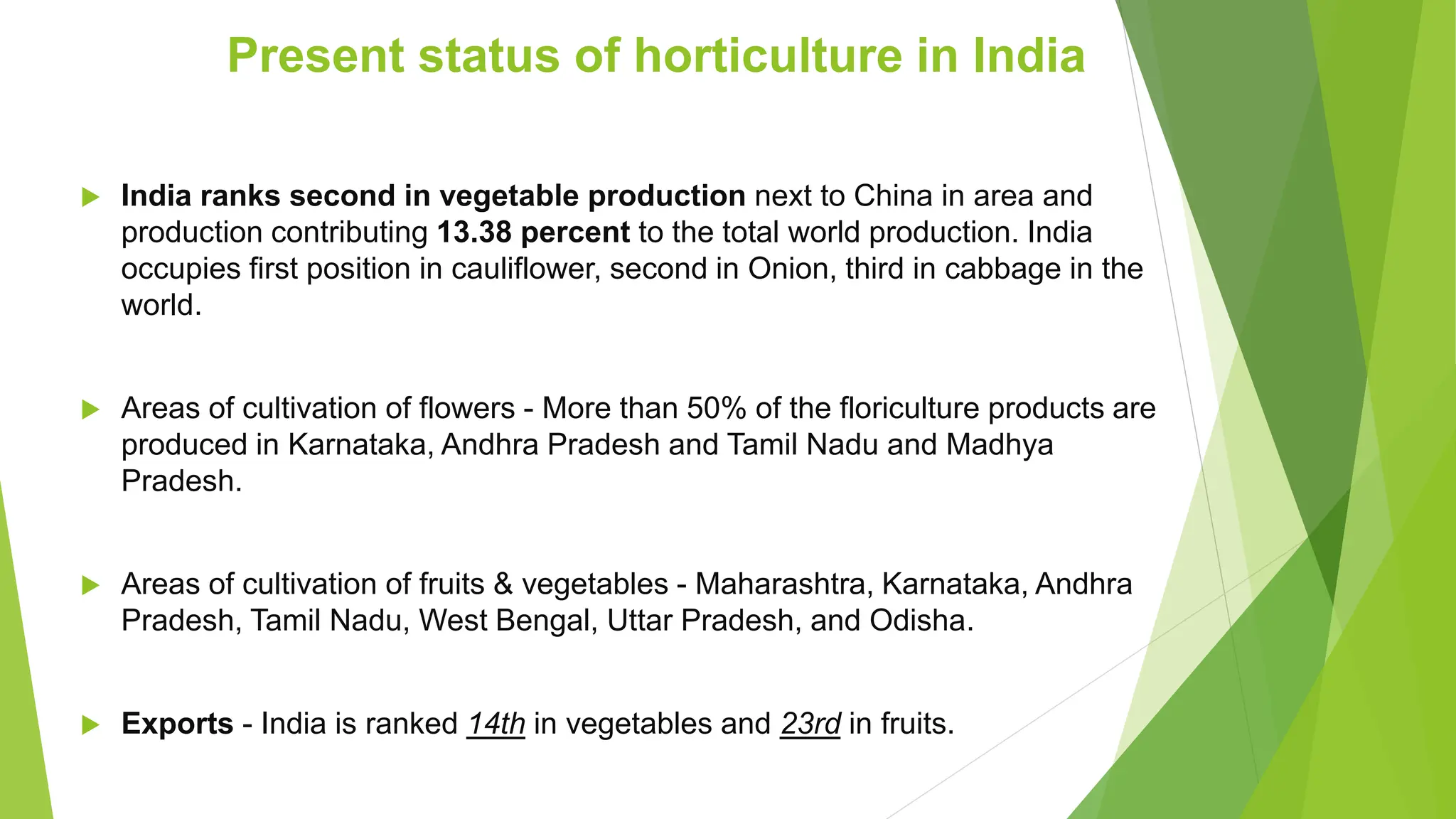 Introduction, importance and Scope of horticulture.pptx