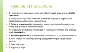 Introduction,importance and scope of horticulture.pptx | Agriculture ...