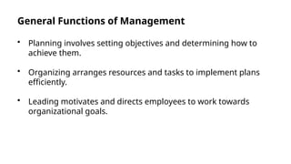 Introduction, Importance,general Functions Of Management With Diagram.pptx
