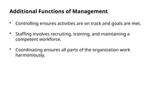 Introduction, Importance,general Functions Of Management With Diagram.pptx