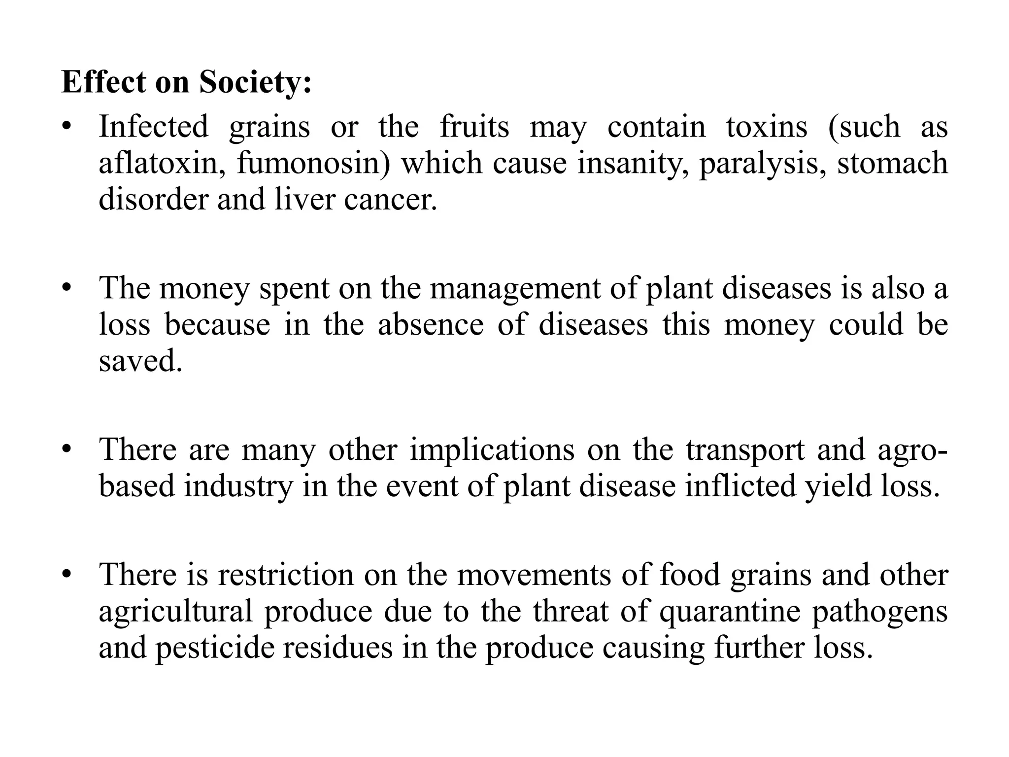Introduction importance scope and objectives of plant pathology | PPTX