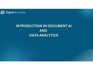 Introduction in Document AI and Data Analytics.pptx