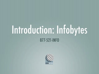 Introduction Infobytes | PPT