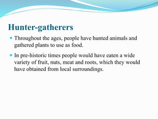 Introduction in food technology | PPTX