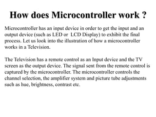Introduction in microcontroller | PPT