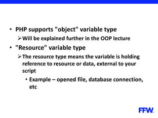 Introduction in php | PPTX