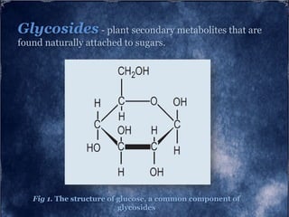 Introduction in plant pharmacology (pharmacognosy).Glycosides.pptx