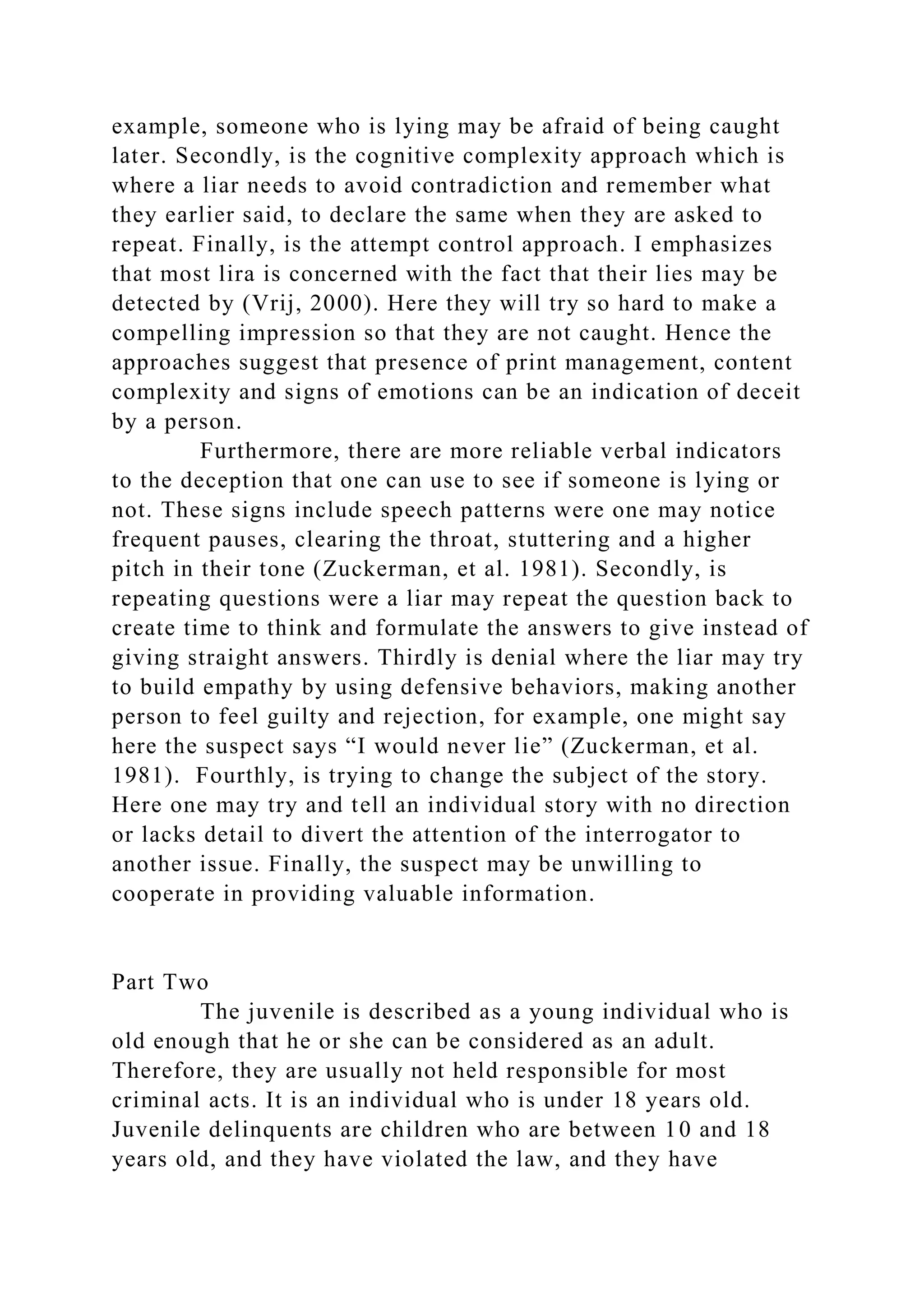 Introduction Interrogation is described as the proces.docx | Parenting ...