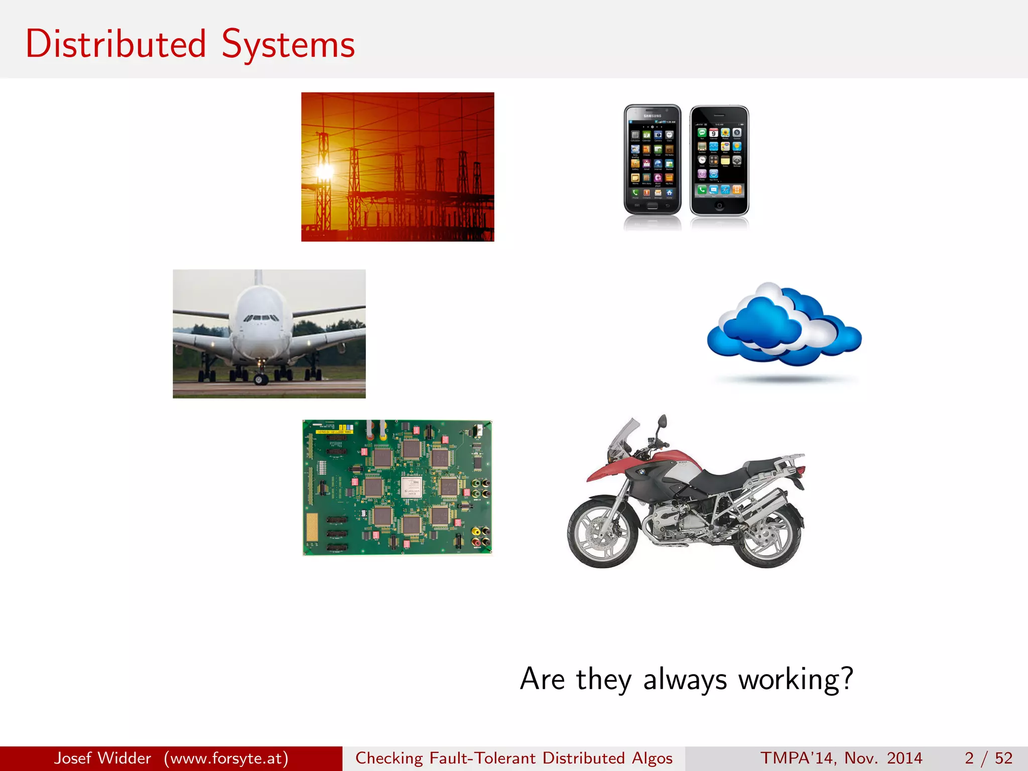 Introduction Into Fault Tolerant Distributed Algorithms And Their Modeling Part1 Ppt