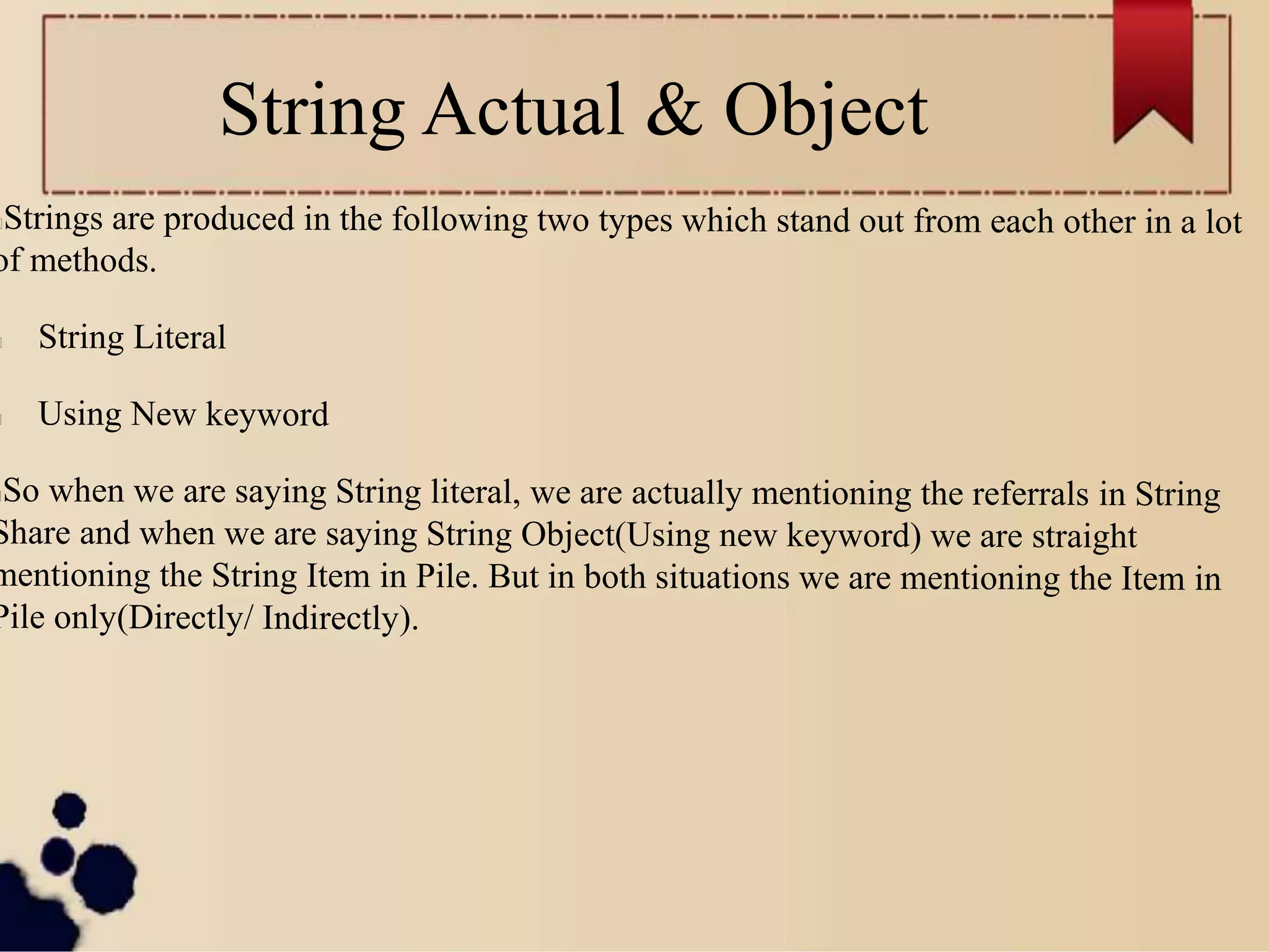 Introduction java string | PPT | Free Download Introduction java string | PPT | Free Download