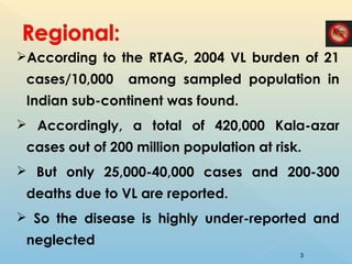 Introduction, kala azar situation and outline of kala-azar in ...