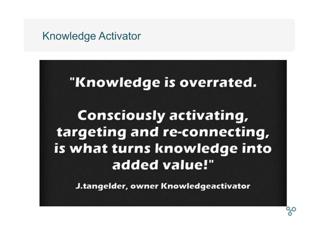 Vision Knowledge Activator | PPT