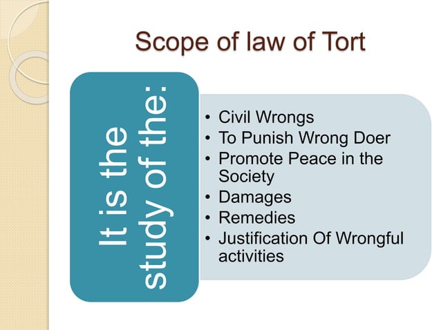Introduction , law of tort | PPTX
